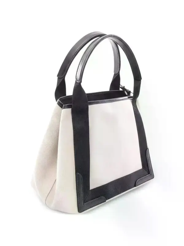 Balenciaga Navy Cabas Tote Bag