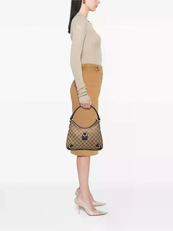 Gucci 2000-2015 Gg Canvas Abbey D Ring Shoulder Bag