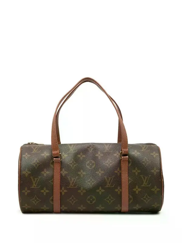 LOUIS VUITTON 1997 Monogram Papillon 30 Handbag - Brown