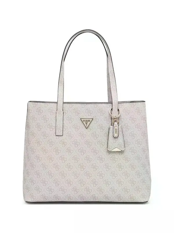 Guess Logo Print Tote Bag - Neutrals