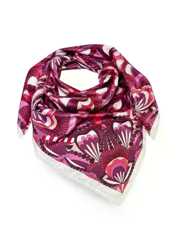 LANCEL Graphic-print Scarf