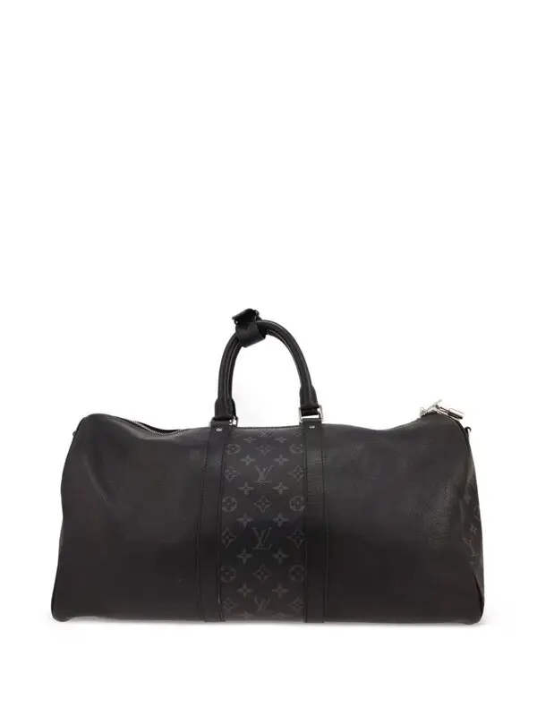 LOUIS VUITTON Keepall Holdall Bag - Black