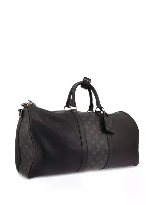 LOUIS VUITTON Keepall Holdall Bag - Black