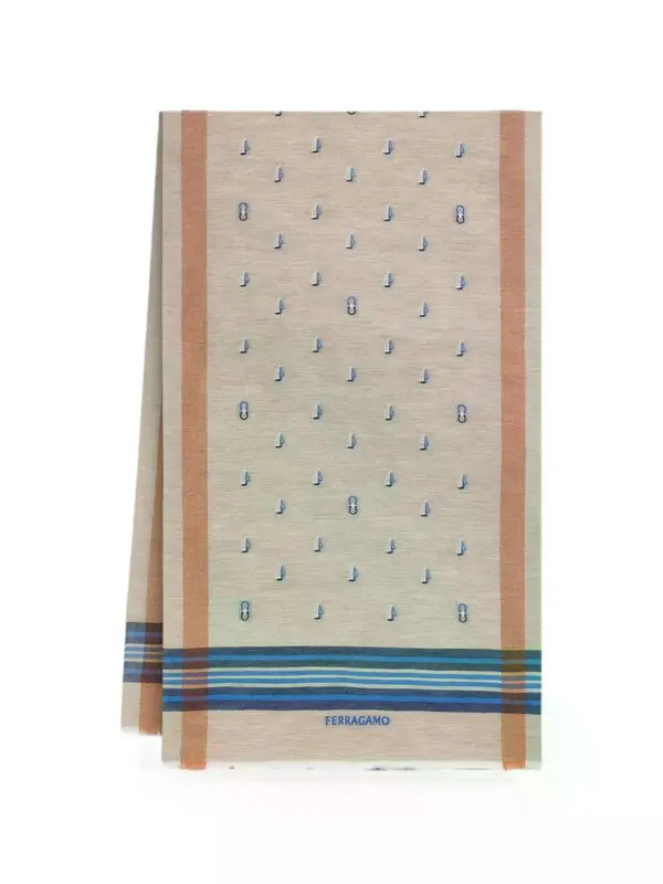 FERRAGAMO Jacquard Scarf