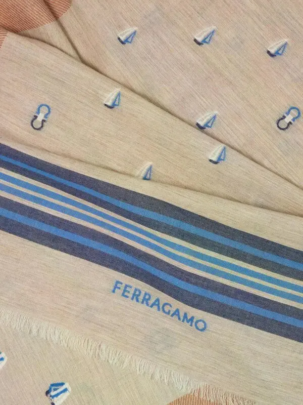 FERRAGAMO Jacquard Scarf