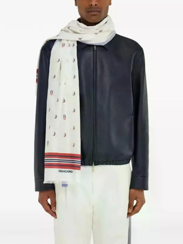 FERRAGAMO Jacquard Scarf