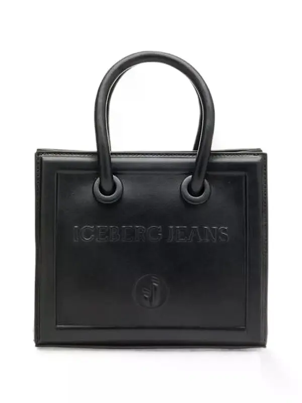 Iceberg Logo-embossed Bucket Bag