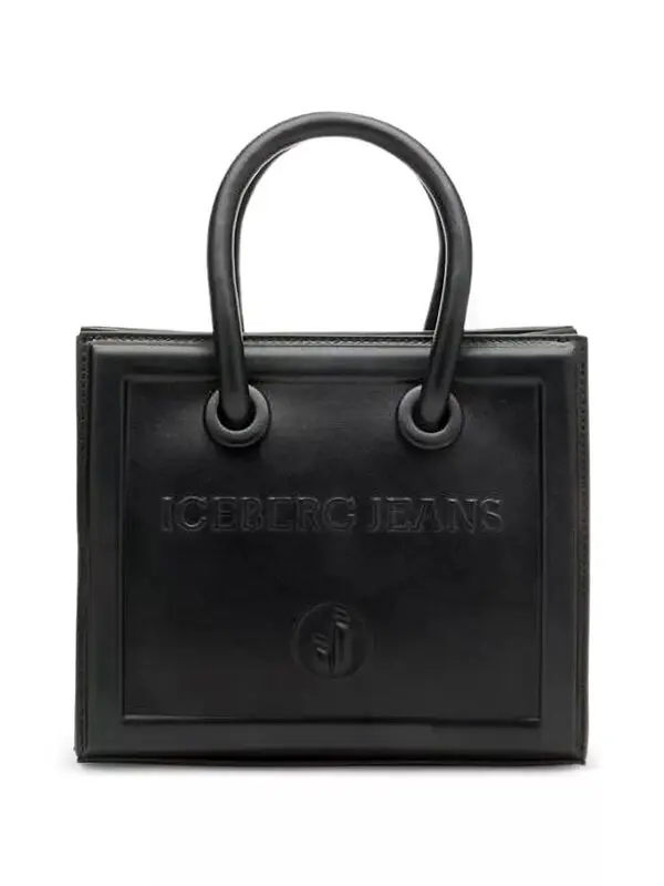 Iceberg Logo-embossed Bucket Bag