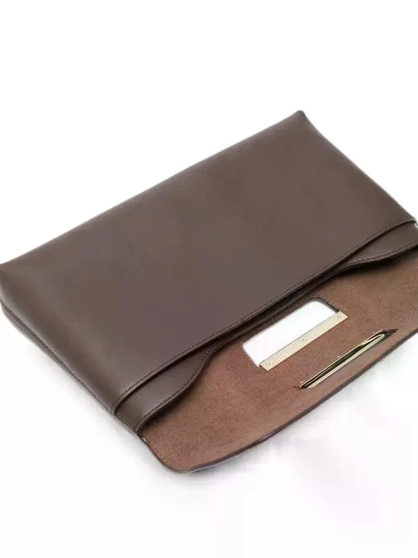 Furla Leather Envelope Clutch Bag