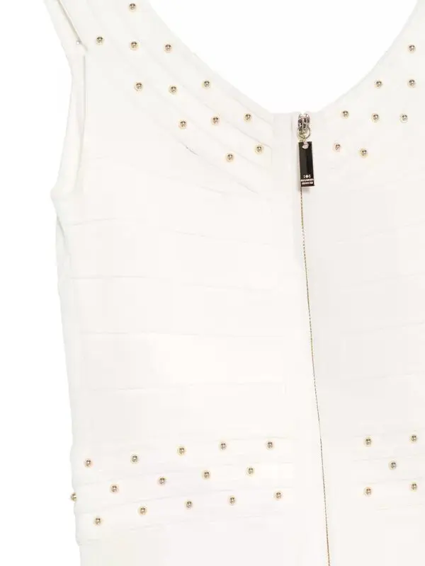 Elisabetta Franchi Stud-embellished Bandage Maxi Dress