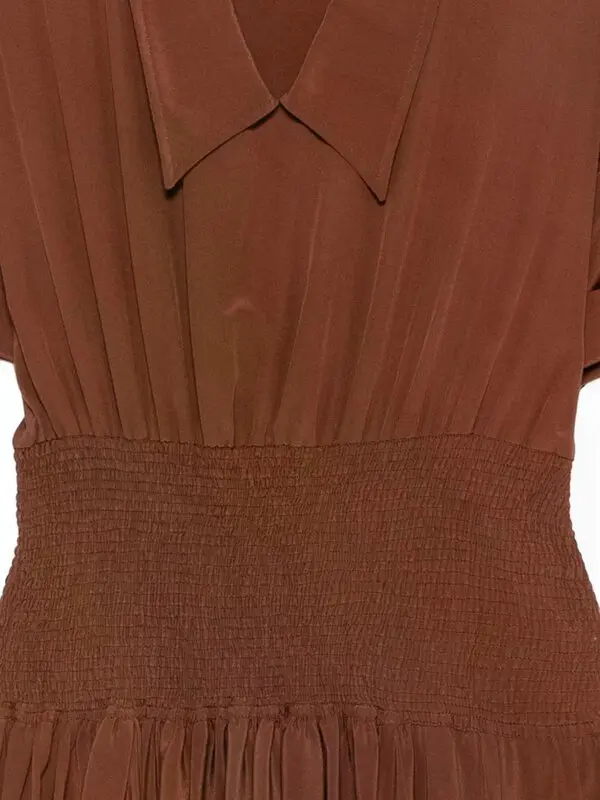 Dior 1980s Pleated Midi Dress