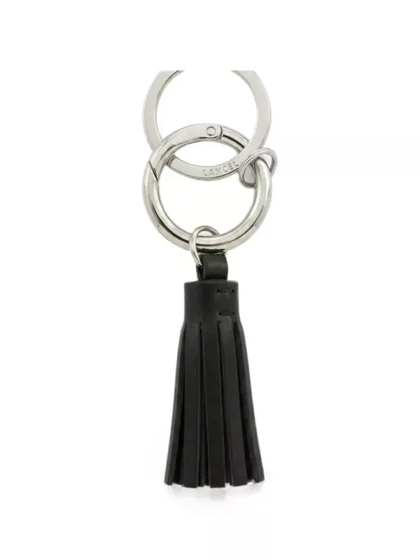 LANCEL Leather Tassel Keyring