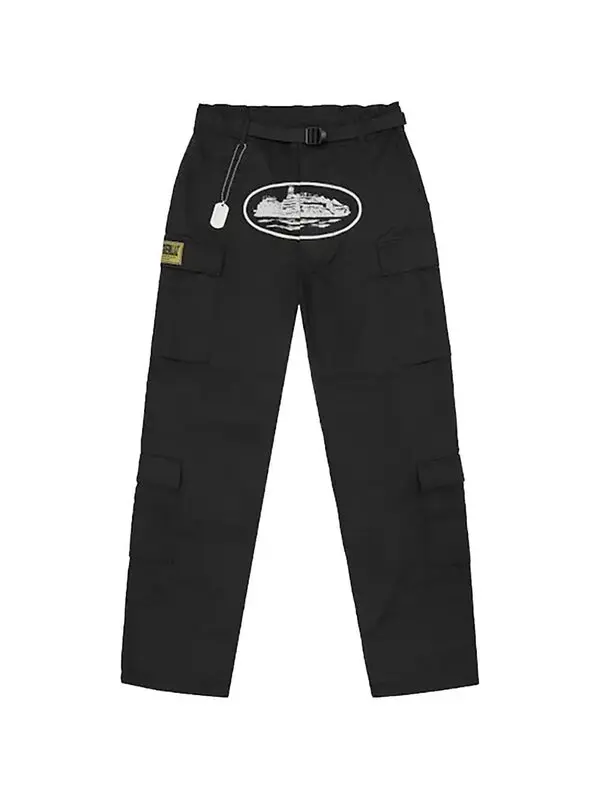 CORTEIZ Guerillaz 5 Starz Cargo Pants - Black