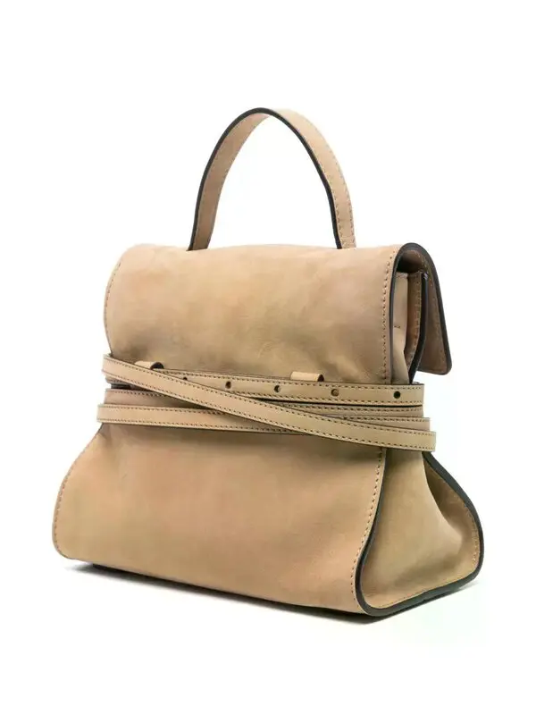 Moschino Small Tie Me Tote Bag - Neutrals