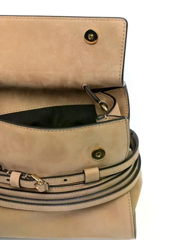 Moschino Small Tie Me Tote Bag - Neutrals