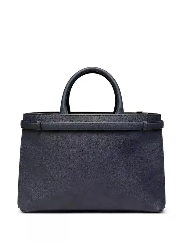 LANCEL Leather Tote Bag - Blue