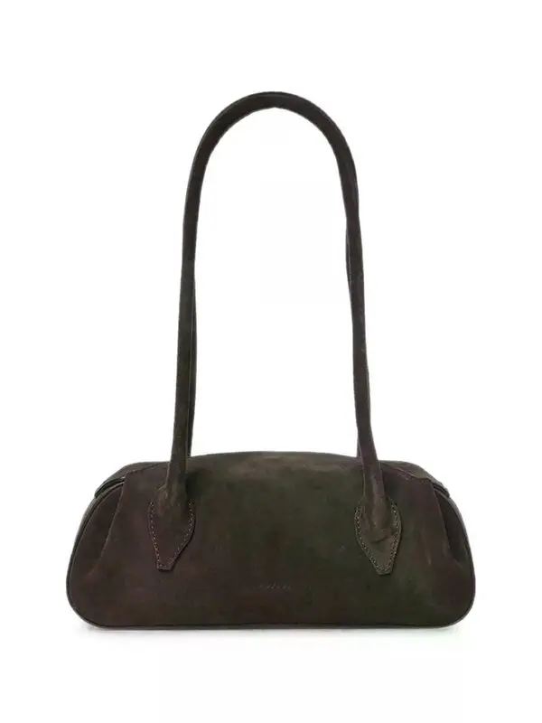 Yuzefi Mini Oyster Suede Shoulder Bag