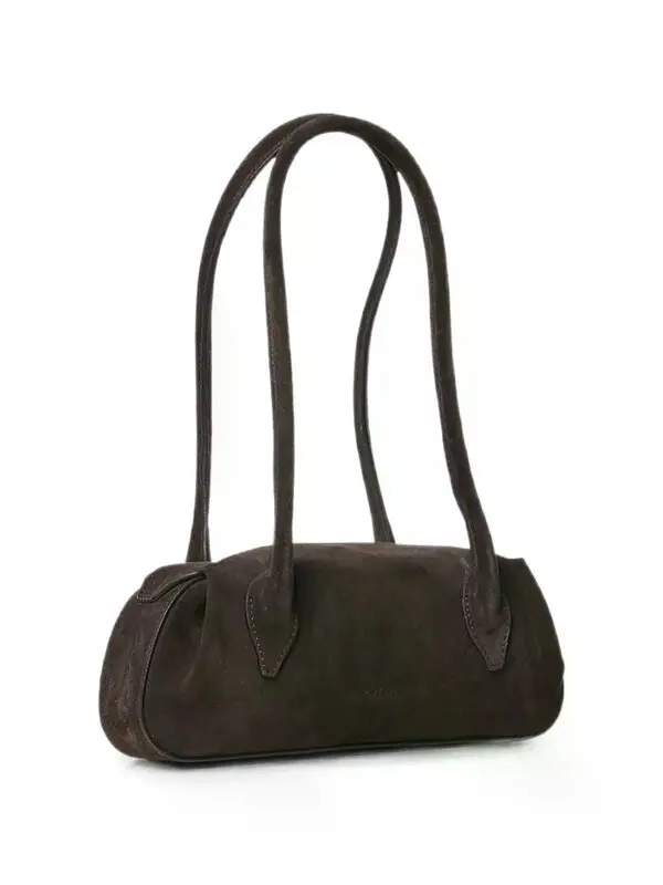 Yuzefi Mini Oyster Suede Shoulder Bag