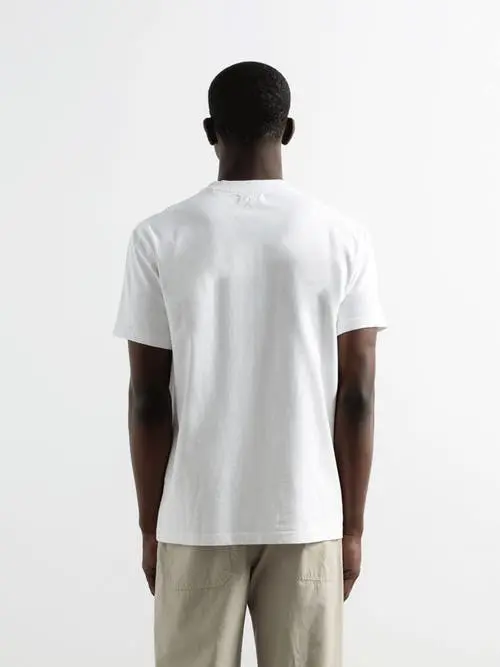 EDMMOND STUDIOS Duck Patch T-shirt - Plain White