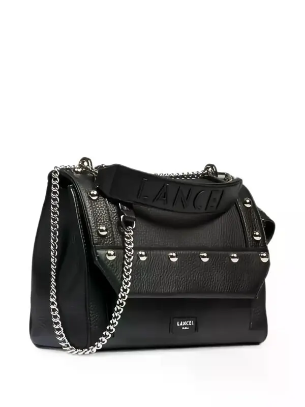 LANCEL Studded Leather Cross Body Bag