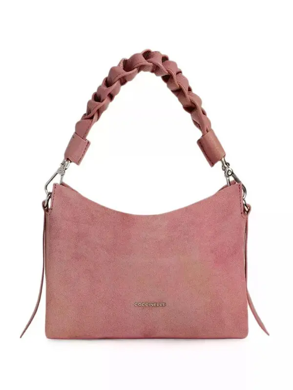 COCCINELLE Boheme Suede Tote Bag - Pink