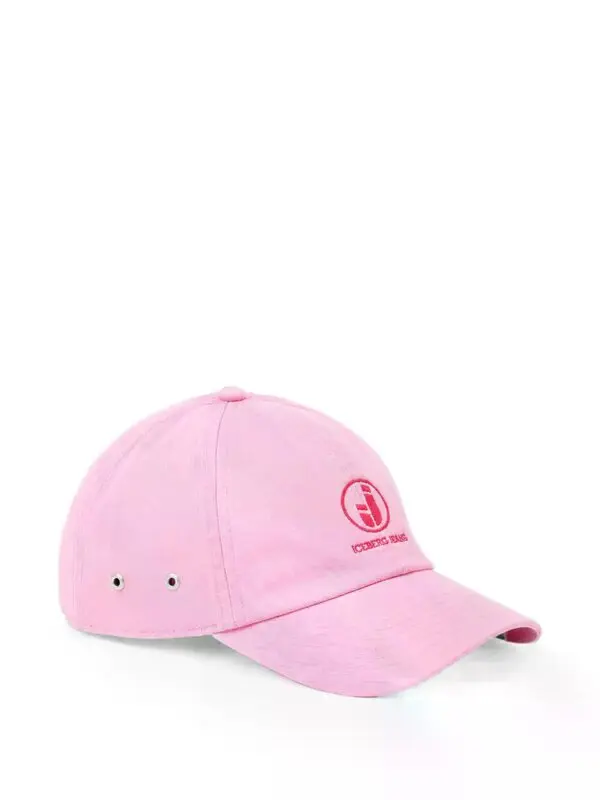Iceberg Logo-embroidered Baseball Cap - Pink