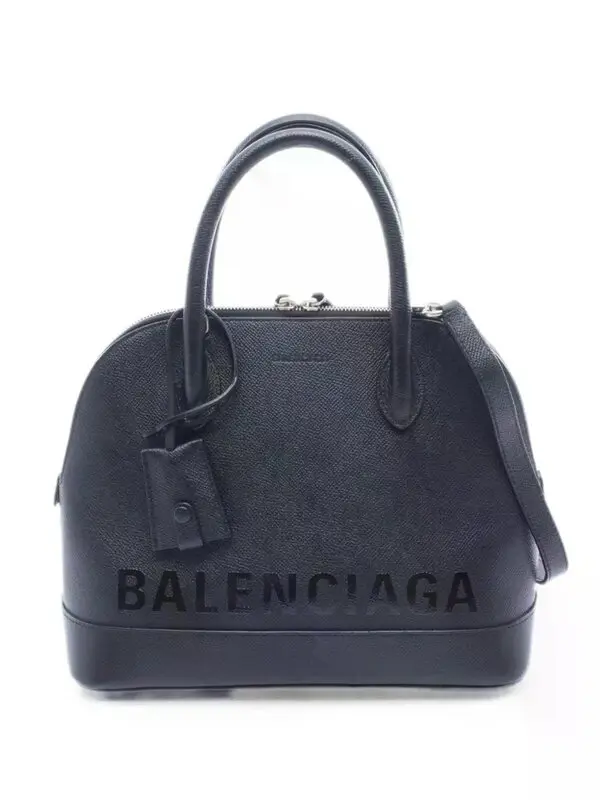 Balenciaga 2010s Small Ville Two-way Handbag - Black