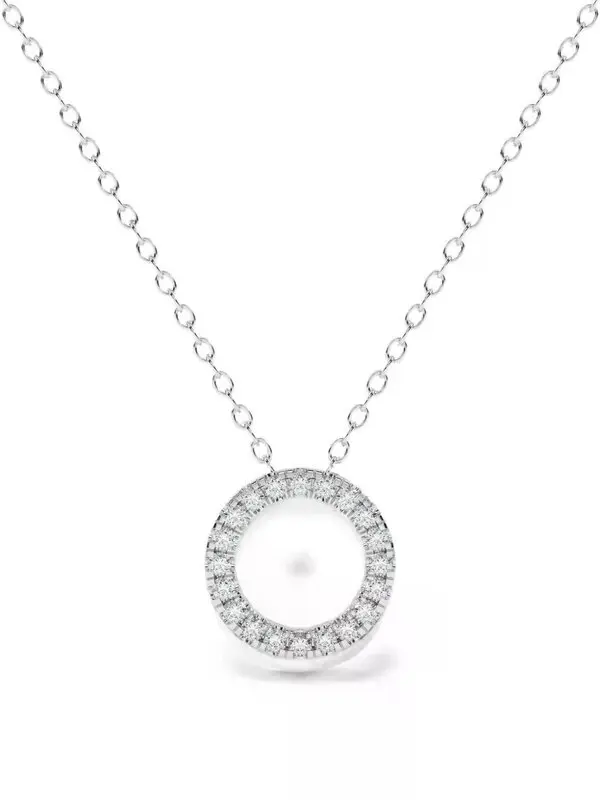 DIAMOND ESSENTIALS Diamond Pendant Necklace