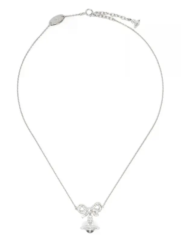 VIVIENNE WESTWOOD Octavie Orb-pendant Necklace - Silver