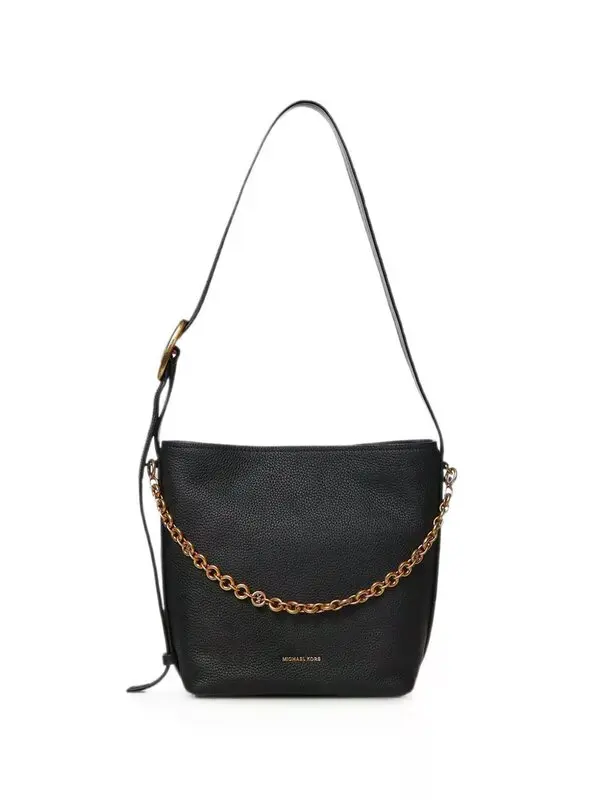 Michael Kors Small Nolita Chain-link Shoulder Bag - Black
