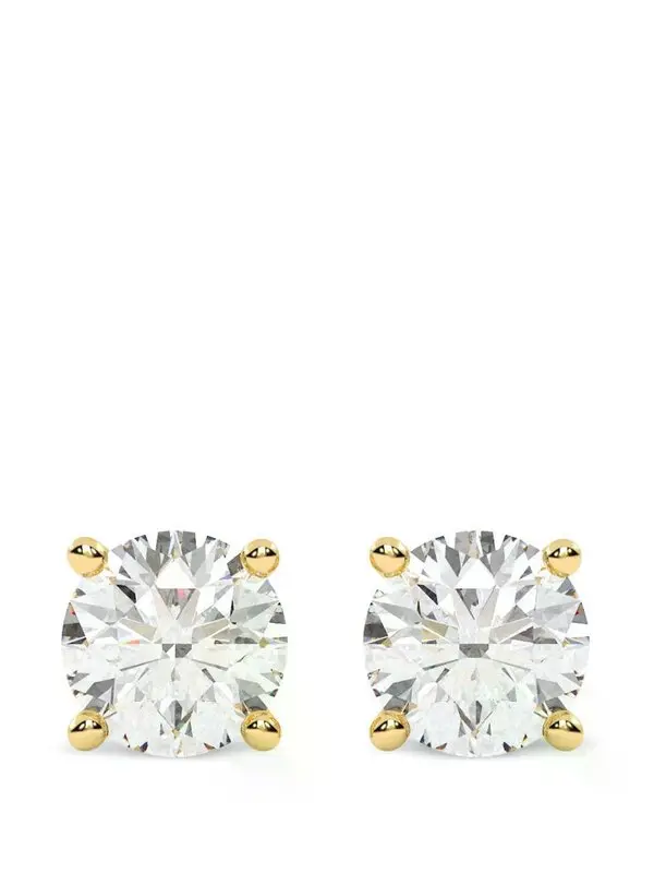 Diamond Essentials Diamond Stud Earrings - Gold