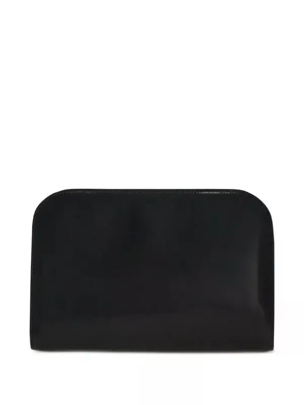 FERRAGAMO Diana Clutch In Calfskin - Black