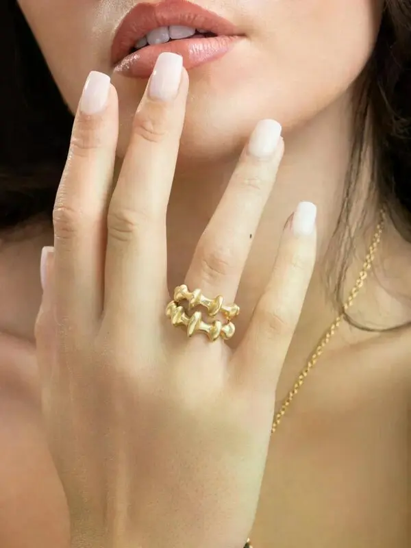 Vram Chrone Ii Ring - Gold