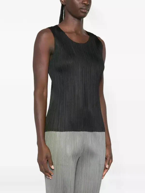 Issey Miyake Plissé-effect Top