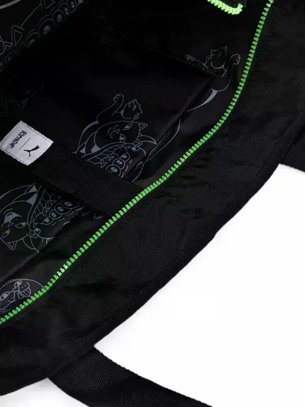 PUMA X Ripndip Graphic-print Mesh-pocket Tote Bag