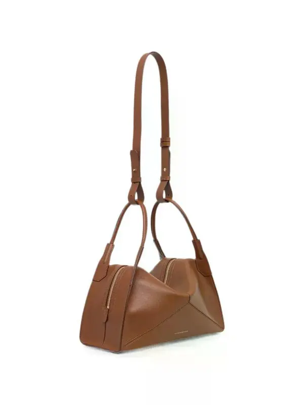Victoria Beckham Plié Leather Tote Bag