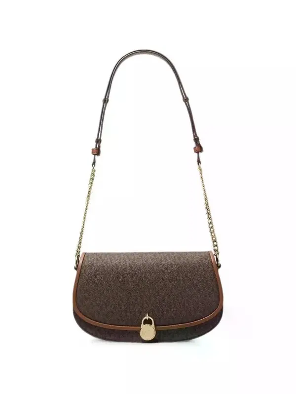 Michael Kors Medium Mila Logo-print Shoulder Bag