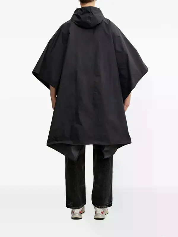 Alpha Industries Logo-print Rain Hooded Jacket