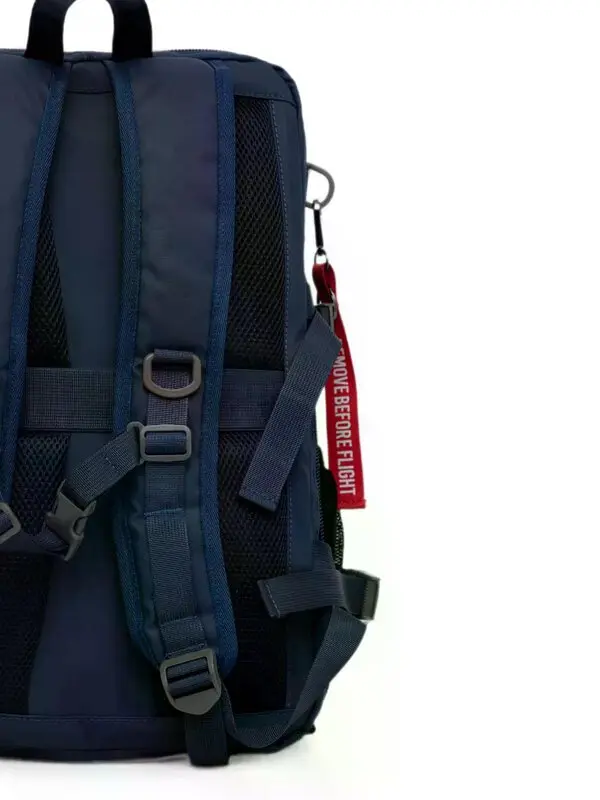 AERONAUTICA MILITARE Logo-patch Camouflage-lining Backpack