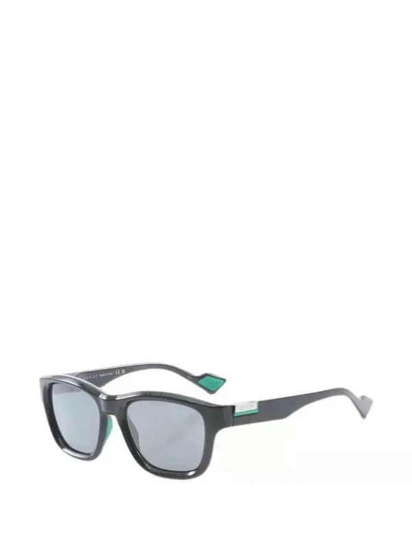 Gucci Logo-plaque Square-frame Sunglasses