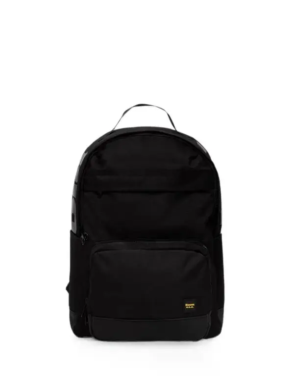 BLAUER. Logo-print Zip-fastening Backpack
