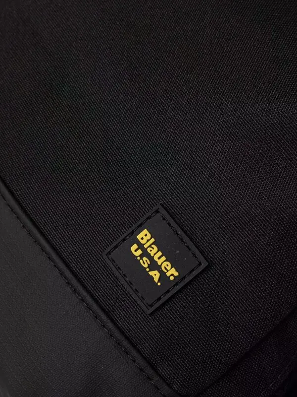 BLAUER. Logo-print Zip-fastening Backpack