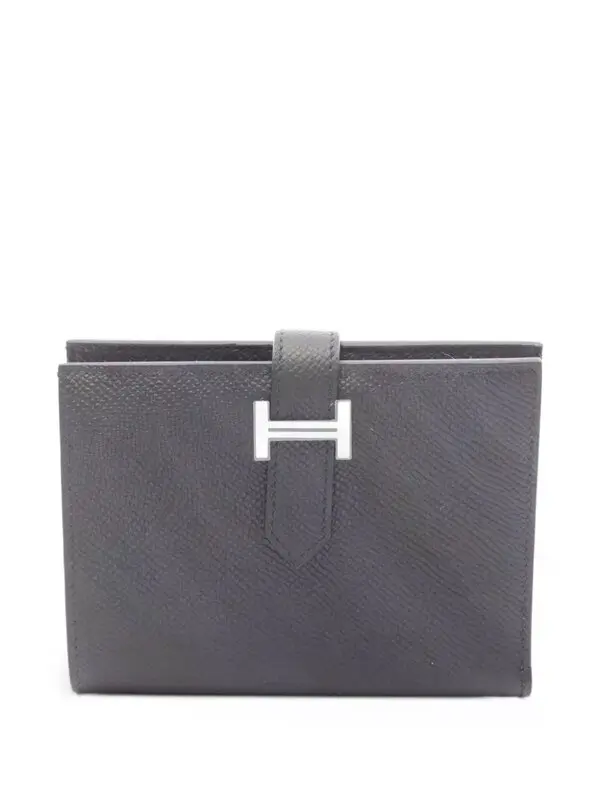 Hermès Bearn Compact Wallet - Black