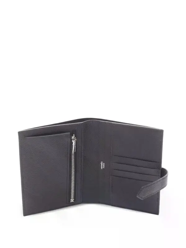 Hermès Bearn Compact Wallet - Black