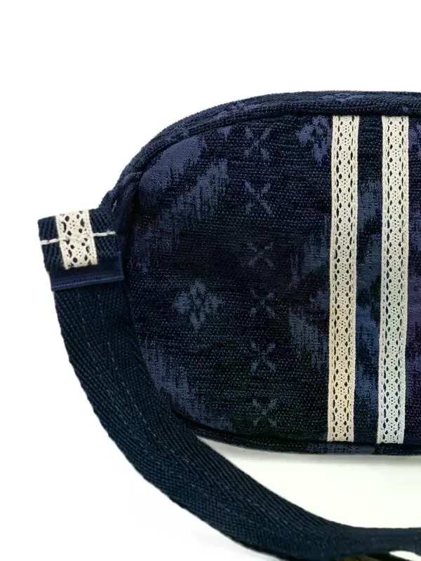 Adidas X Clot Jacquard-logo Belt Bag