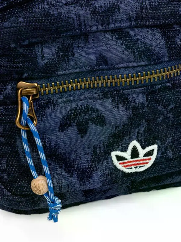 Adidas X Clot Jacquard-logo Belt Bag