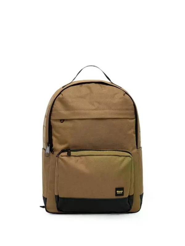 BLAUER. Logo-print Backpack