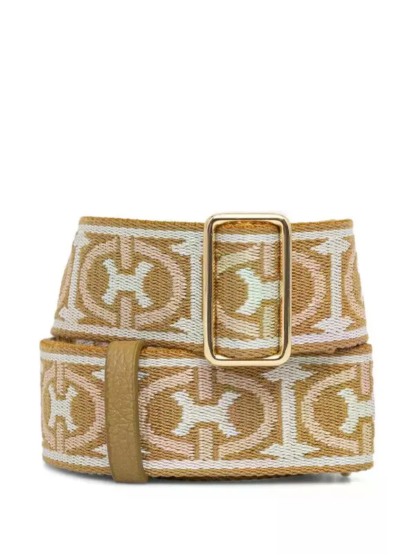 COCCINELLE Monogram Pattern Shoulder Strap