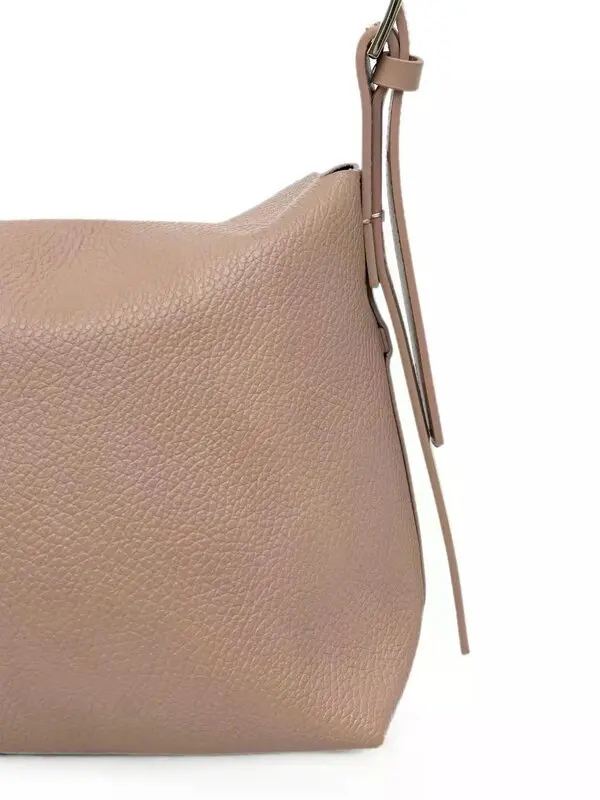 Patrizia Pepe Grained-leather Shoulder Bag