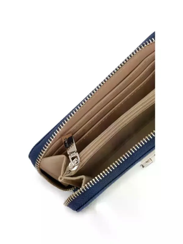 Guess Patsie Logo-plaque Zip-around Wallet